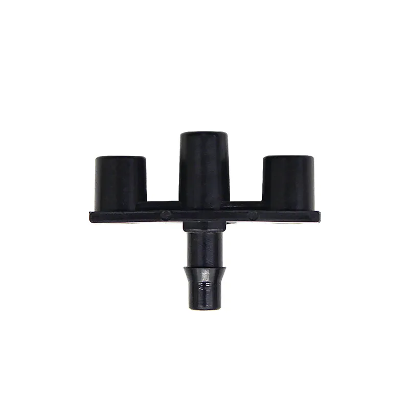 Mountain-shaped Barbed Support Micro Connector Fitting