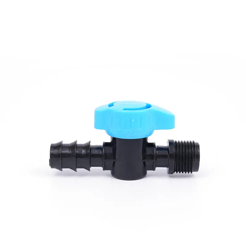 Drip Irrigation Male Thread Barbed Mini Valve